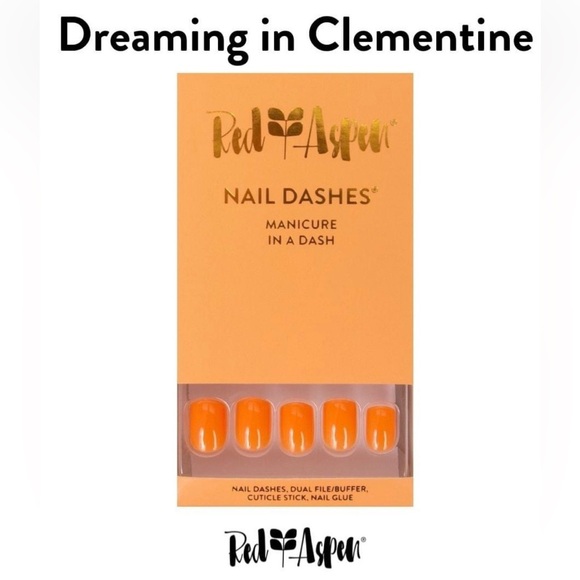 Red Aspen | Makeup | Red Aspen Orange Nail Dashesdreaming In Clementine ...